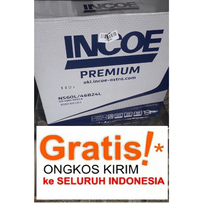 Jual aki grand livina incoe premium ns60l original (harga promo ...