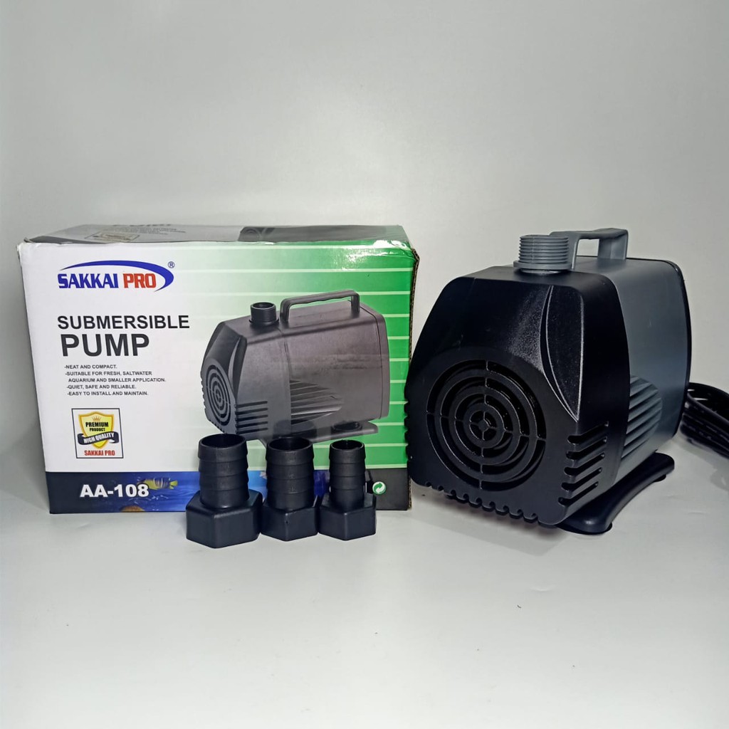 Jual Submersible Pump AA-108 Sakkai Pro Pompa Celup Akuarium Water Pump ...