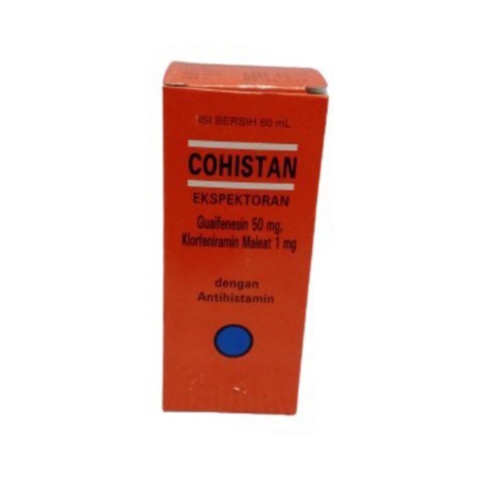 Jual COHISTAN EXPECTORANT SYRUP 60ML - OBAT BATUK BERDAHAK | Shopee ...