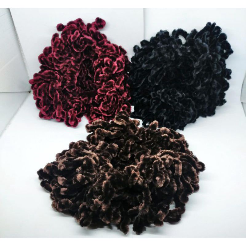 Jual KUNCIRAN RAMBUT UBUR UBUR 100 JURAI / Ikat Rambut Ubur Ubur Cepol ...