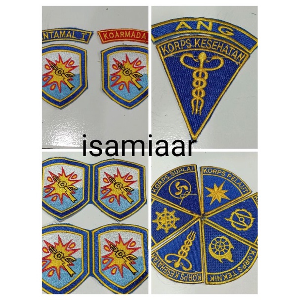 Jual ATRIBUT PDH TNI AL LAMBANG/KORP | Shopee Indonesia