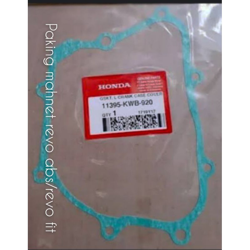 Jual Paking bak magnet blade 110 Blade New, Revo absolute Revo fit Karbu gasket bak magnet ORI ...