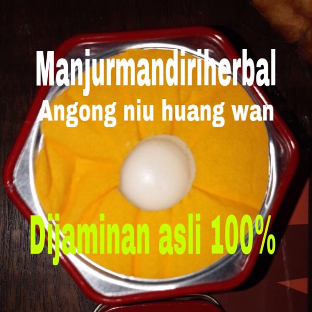 Jual angong anggong angkung an kiung niu huang wan Obat stroke dan luka ...