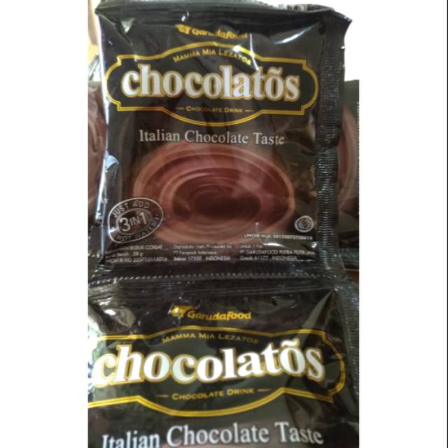 Jual minuman serbuk chocolatos rasa cokelat chocolate drink italian ...