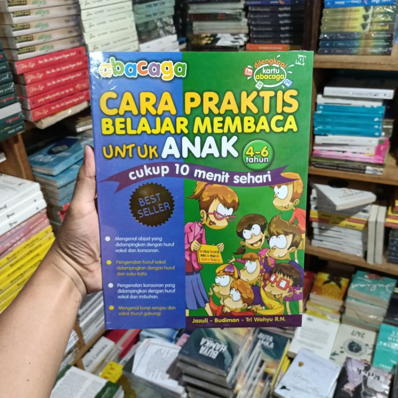 Jual Buku Abacaga Cara Praktis Belajar Membaca Untuk Anak 4 - 6 Tahun ...