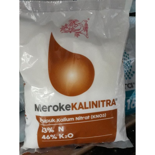 Jual pupuk meroke kalinitra ( kno3 putih kristal )1kg kemasan pabrik ...