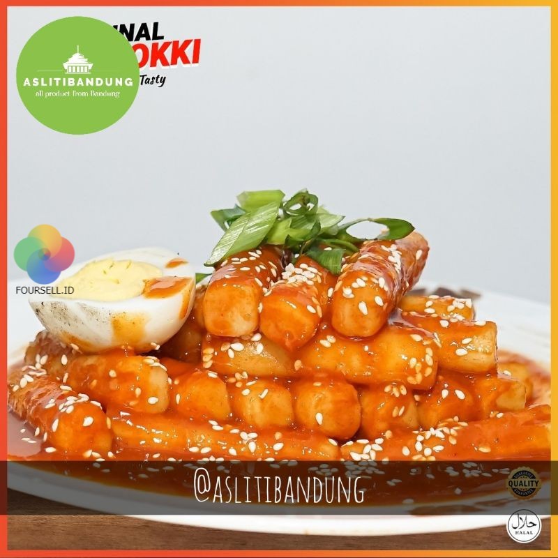 Jual Aslitibandung - Tteokbokki Ori Spicy - Topokki by Ajumma Toekbokki ...