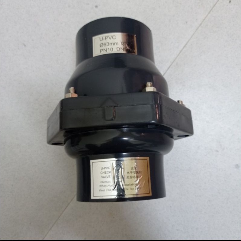 Jual Swing Check Valve Klep Tabok PVC Socket 2 " inchi DN 50 63 mm ...