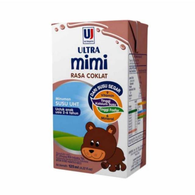 Jual ULTRA MIMI UHT COKLAT 125ML | Shopee Indonesia