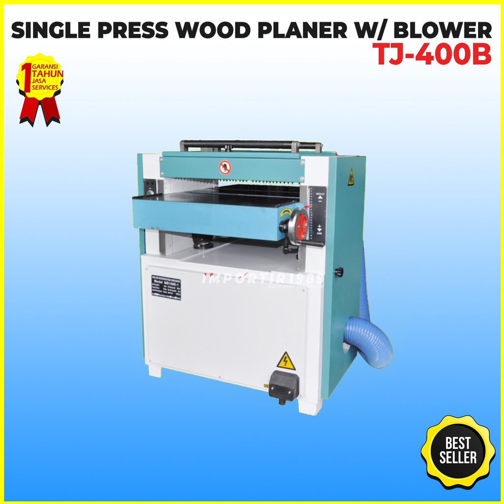 Jual Mesin Serut Kayu Single Press Wood Planer W/Blower AKS - TJ400B ...