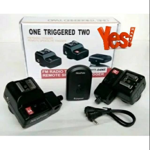 Jual Wireless Flash Speedlite Trigger OTT-04NE | Shopee Indonesia