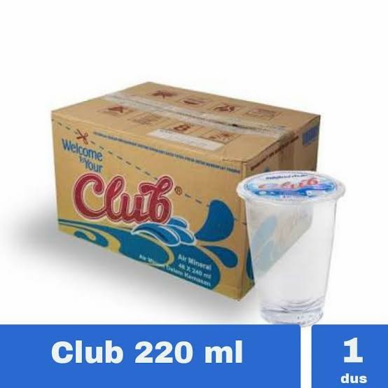 Jual Club 220 ml (1 dus isi 48 pcs) | Shopee Indonesia