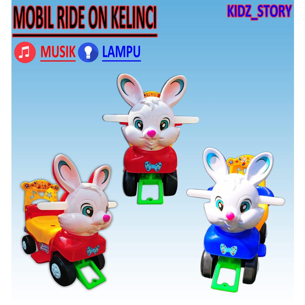 Jual PROMO MAINAN ANAK RIDE ON KELINCI SHP BB-588 | Shopee Indonesia