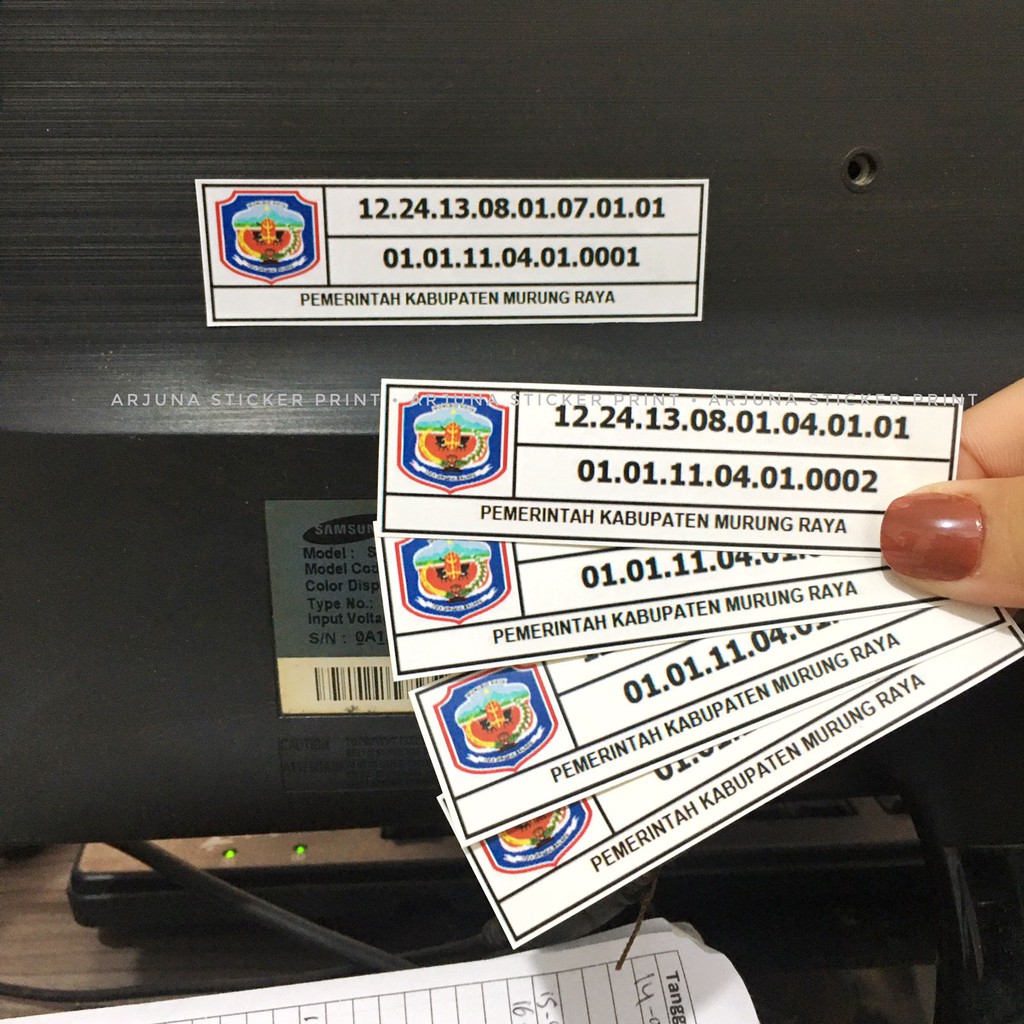 Jual Sticker Label Inventaris Barang | Shopee Indonesia