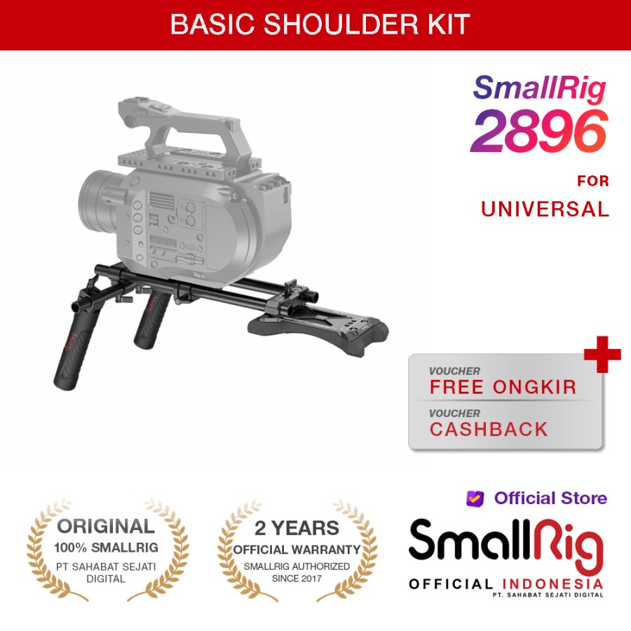 Jual SmallRig Basic Shoulder Kit 2896 | Shopee Indonesia
