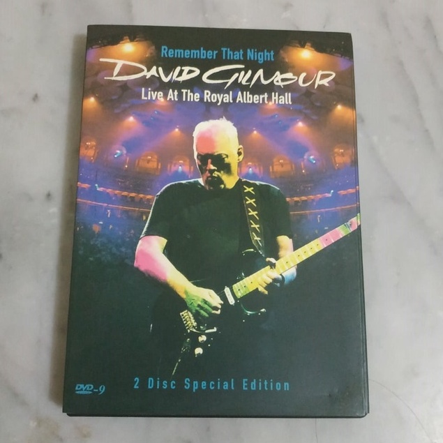 Jual DVD Musik Original David Gilmour - Remember That Night | Shopee ...