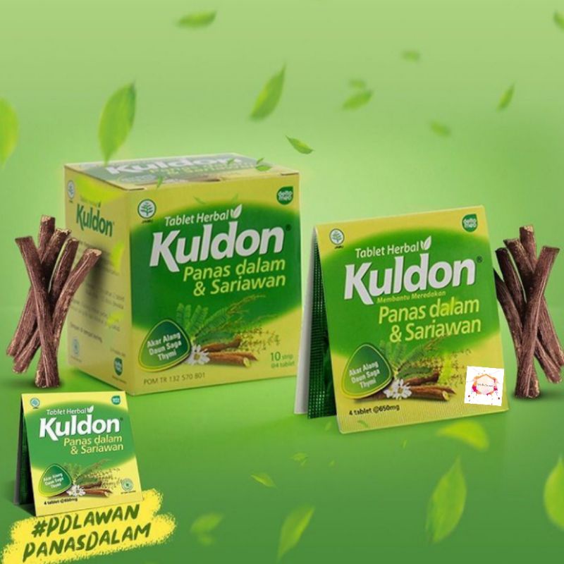Jual Kuldon Sariawan ( 10 strip @ 4 tablet ) || Kuldon obat sariawan ...