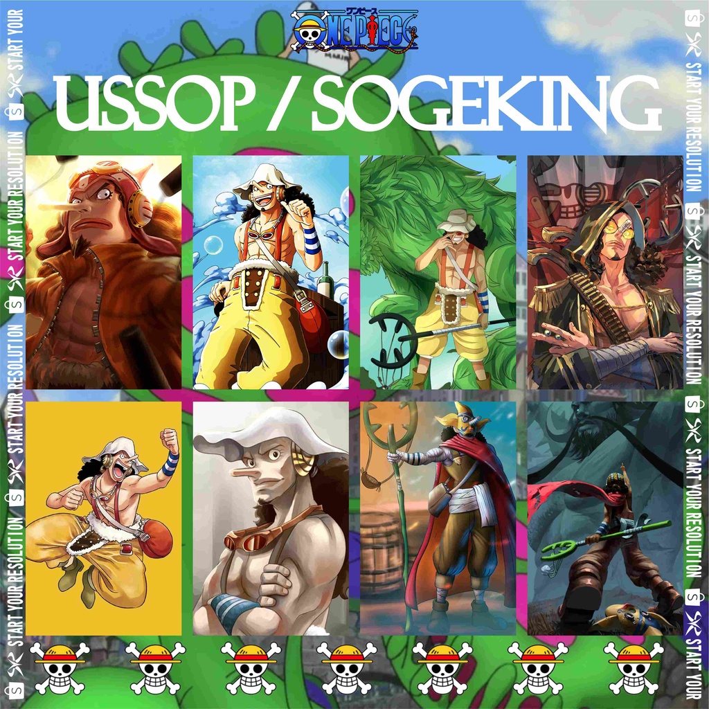 Jual Poster Anime & Manga One Piece Usopp / Sogeking / Usop - Mugiwara ...