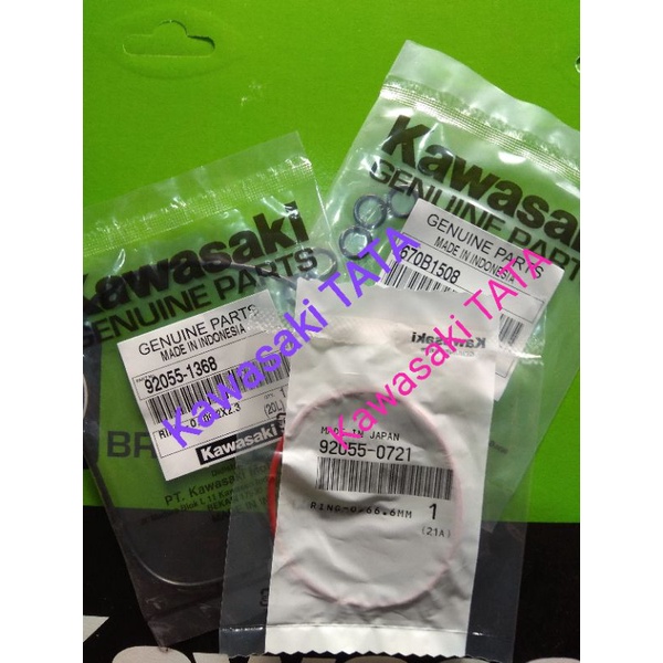 Jual Paking Oring blok atas head ninja R, RR, KR, SS, KRR set. Original Kawasaki | Shopee Indonesia