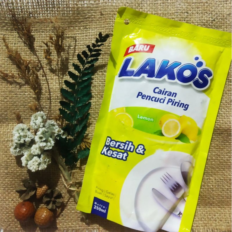 Jual Cairan Pencuci Piring Lakos 250ml | Shopee Indonesia