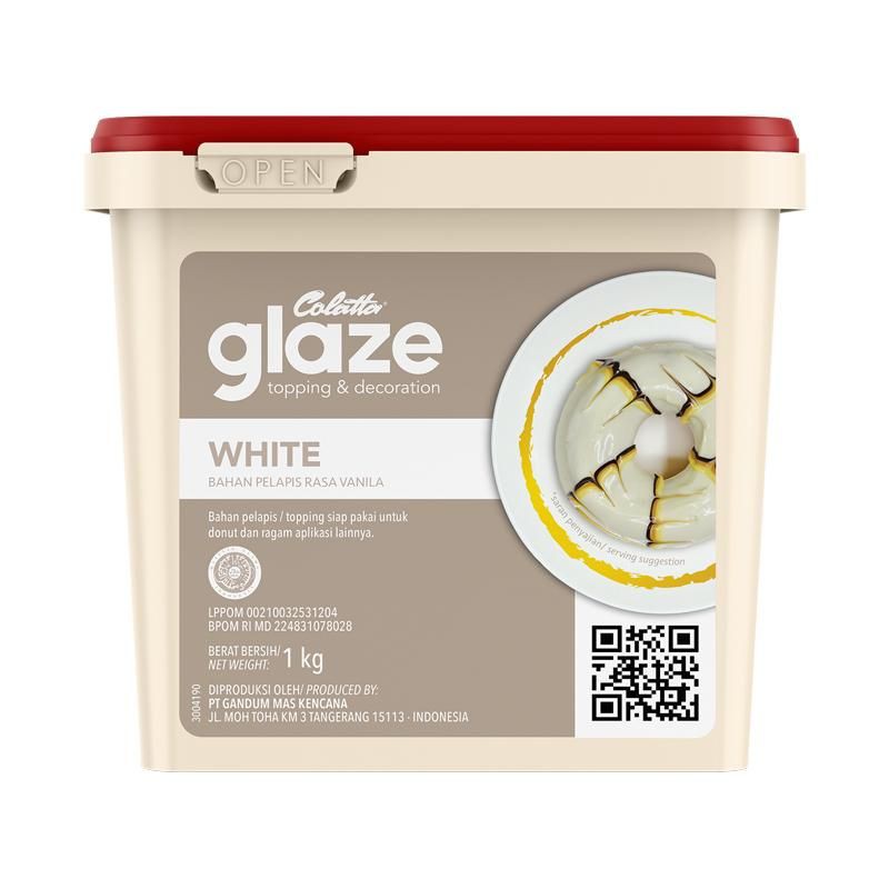 Jual Colatta Glaze White 1kg | Shopee Indonesia