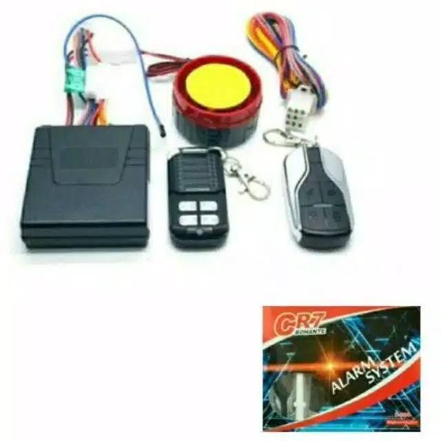 Jual Alarm Motor System CR7 Bohante Fitur Lengkap + Cara Pasang Premium | Shopee Indonesia
