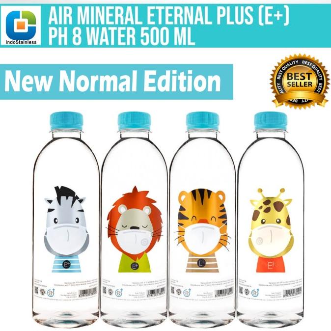Jual AIR MINERAL ETERNAL PLUS (E+) 500ML WATER FOR FAMILY PH 8 ...