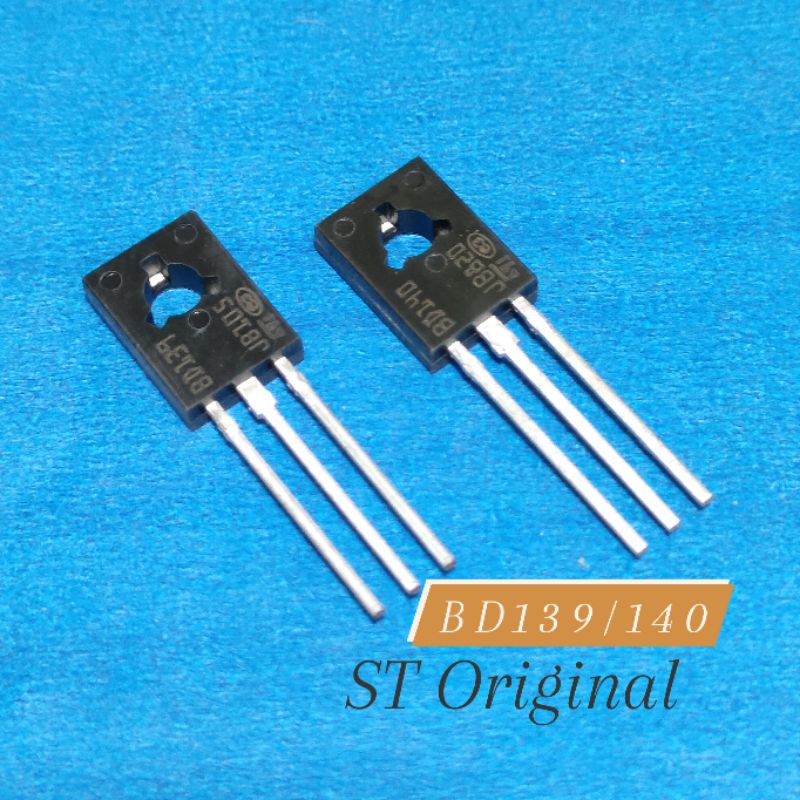 Jual Transistor BD139 / BD140 ST Original Sepasang TR BD 139 140 ...