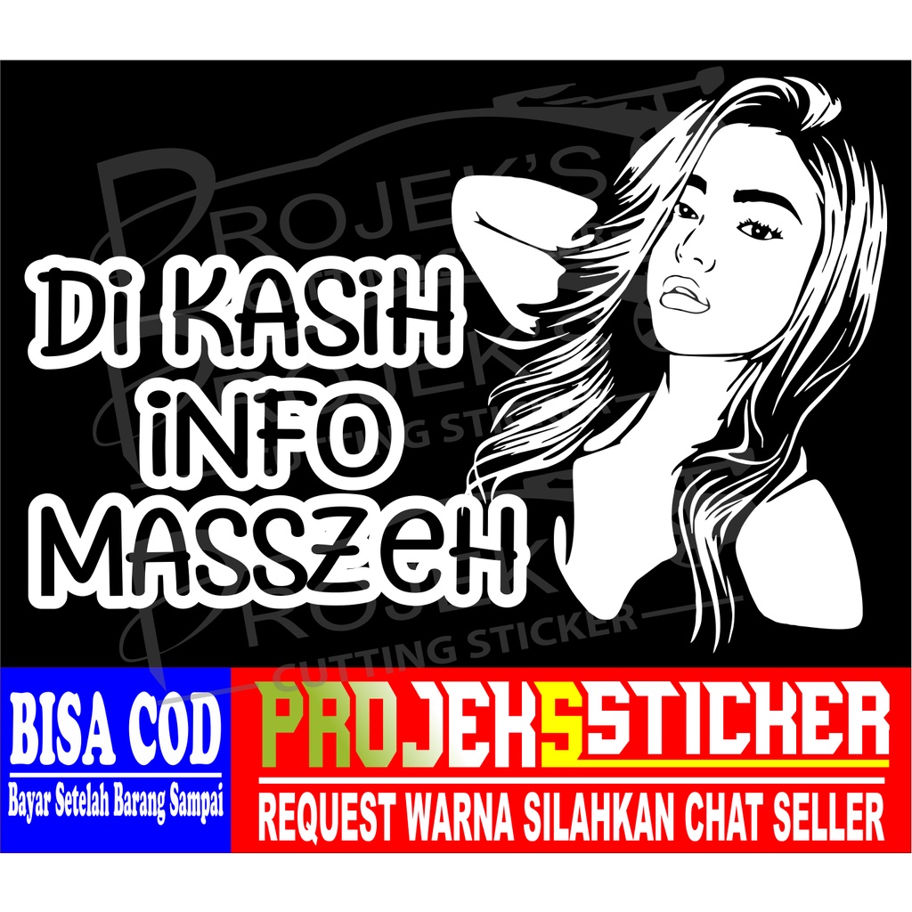 Jual Stiker Mobil Variasi Cutting Sticker Mobil Stiker Viral Stiiker ...