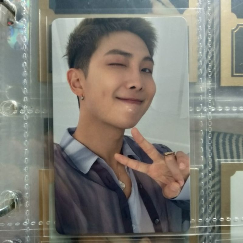 Jual Official Photocard Namjoon [RM] BTS Proof Compact Version | Shopee Indonesia
