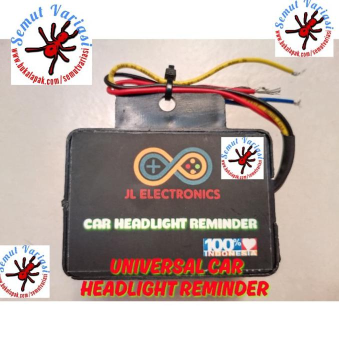 Jual AVRIL - MODUL CAR HEADLIGHT REMINDER BUZZER ALARM PENGINGAT SAKLAR ...