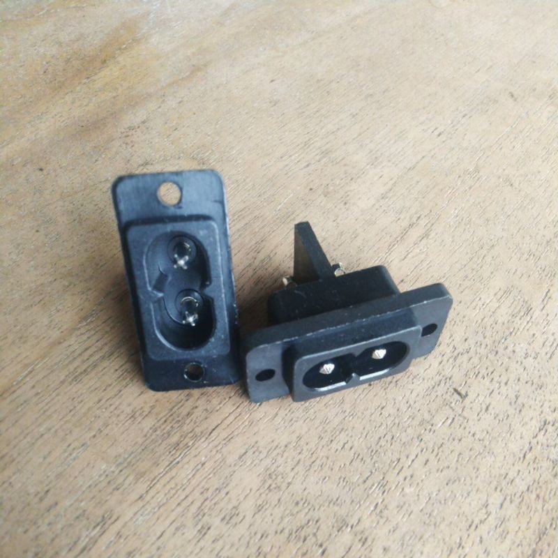 Jual Socket kabel AC angka 8 2.5A 250V | Shopee Indonesia