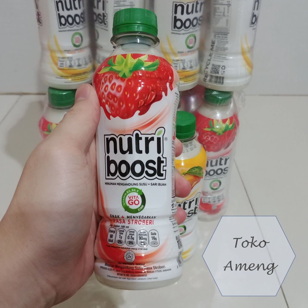 Jual Nutri Boost Minute Maid 300 ml - 1 Dus (12pcs) | Shopee Indonesia