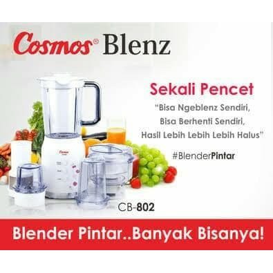 Jual BLENDER COSMOS CB 802 4IN1 SMART BLENDER 1,2LITER | Shopee Indonesia