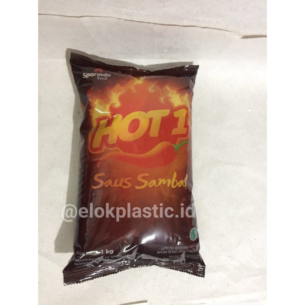 Jual Saus Hot 1 Refill Kemasan 1 kg | Shopee Indonesia