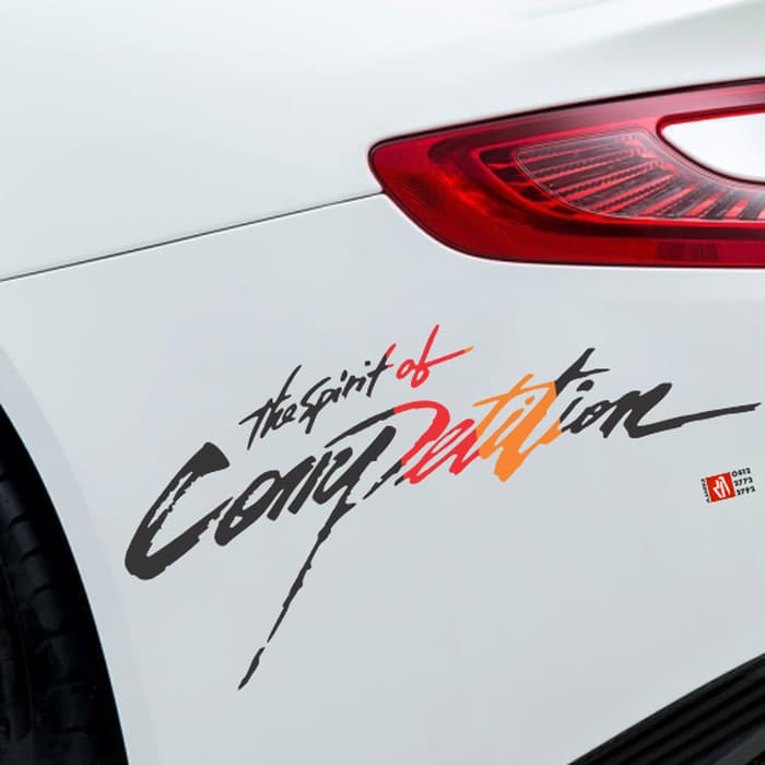 Jual Dijual the spirit of competition mitsubishi stiker mobil keren ...