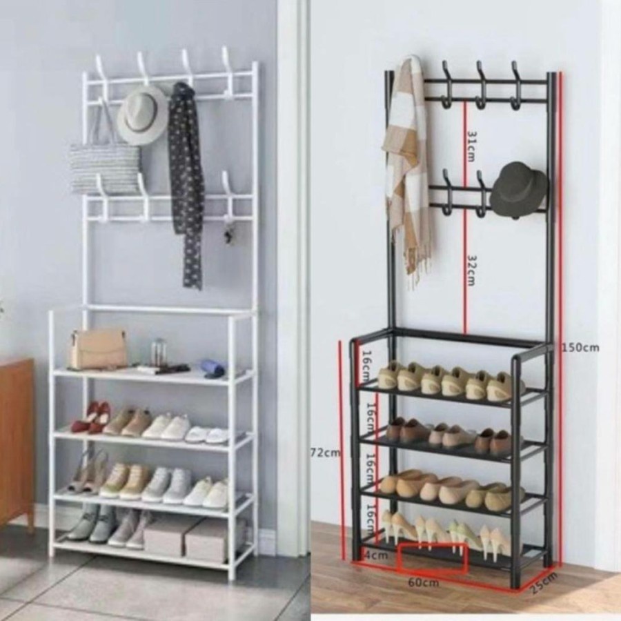 Jual Rak Pakaian dan Sepatu Serbaguna bikin rapi ruangan | Shopee Indonesia