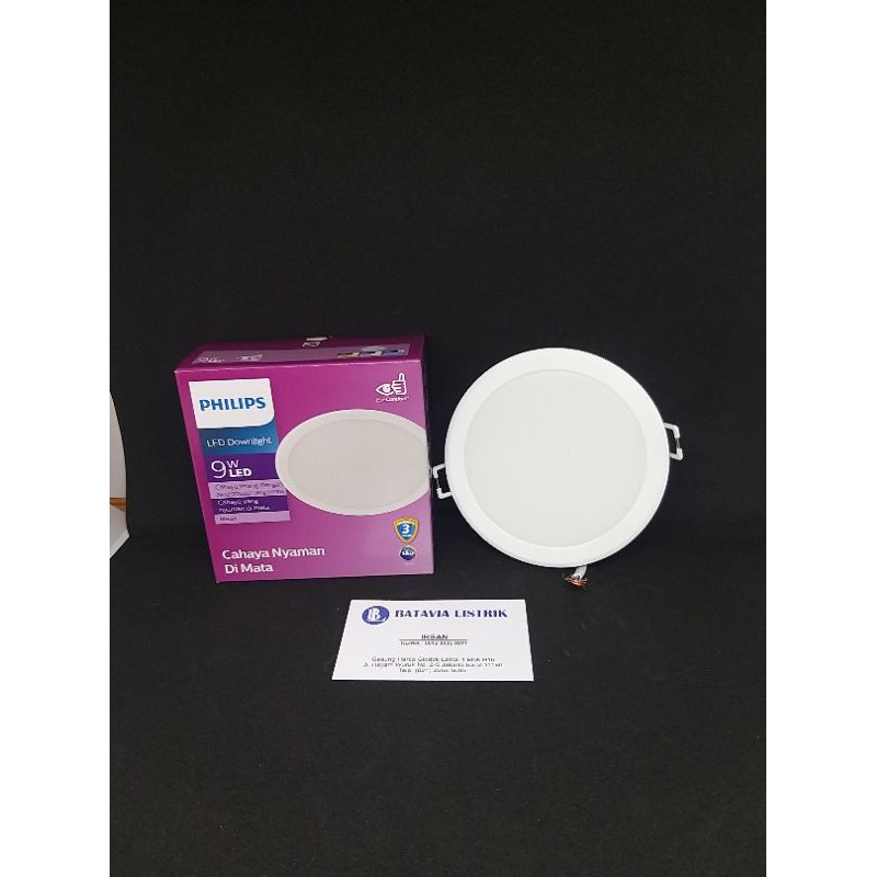 Jual Downlight LED Philips 59449 Meson 9 Watt 4 inch | Shopee Indonesia