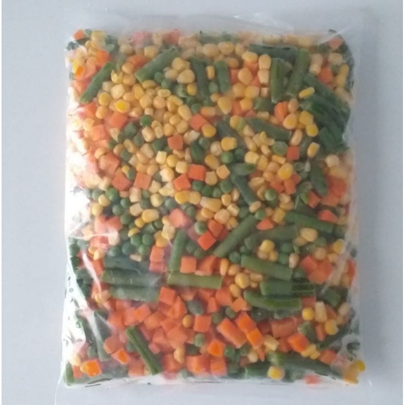 Jual Mix Vegetable delifoods 1kg | Shopee Indonesia