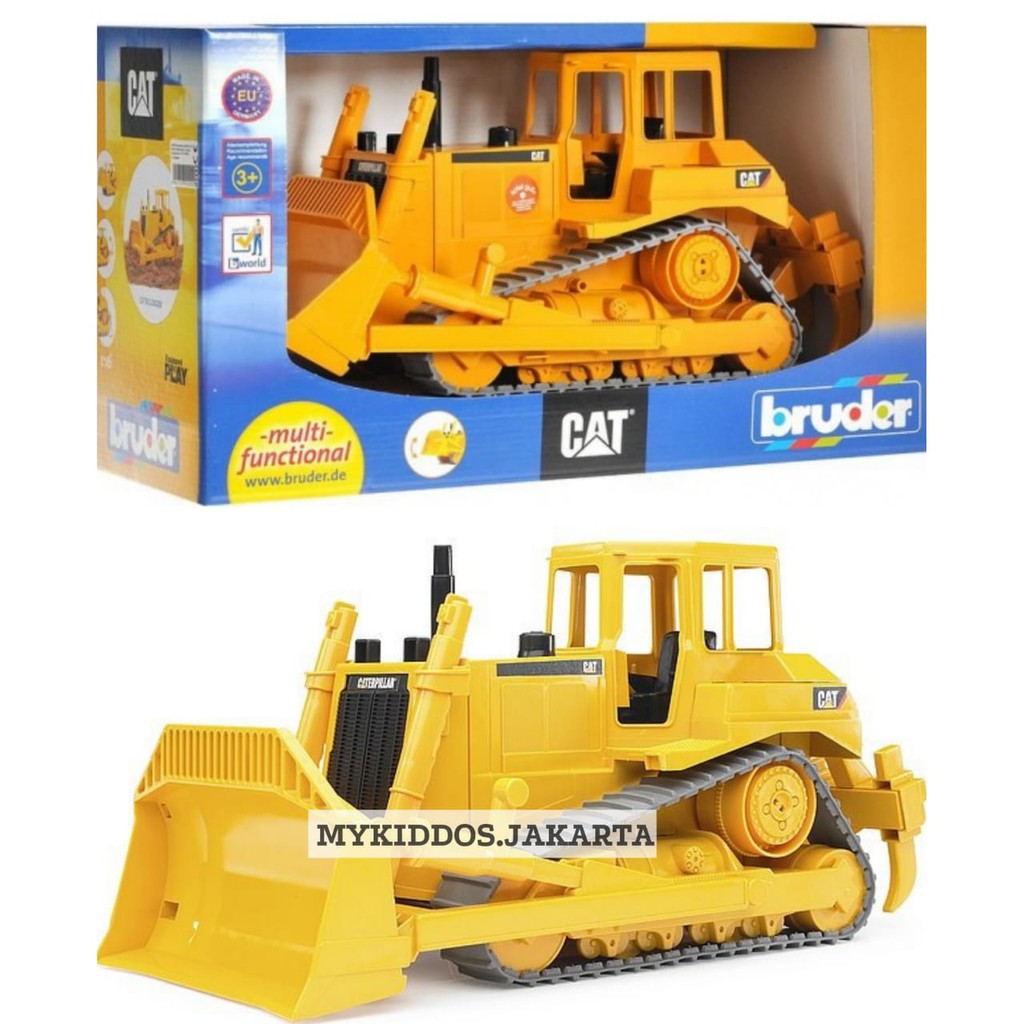 Jual Bruder Cat Bulldozer / Mainan Mobil Bulldozer Original | Shopee ...