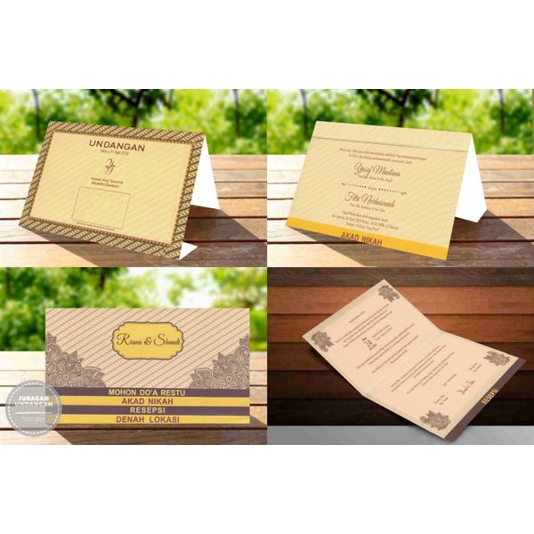 Jual KARTU UNDANGAN PERNIKAHAN / HAJATAN / MANTENAN / ULEM ULEM ...