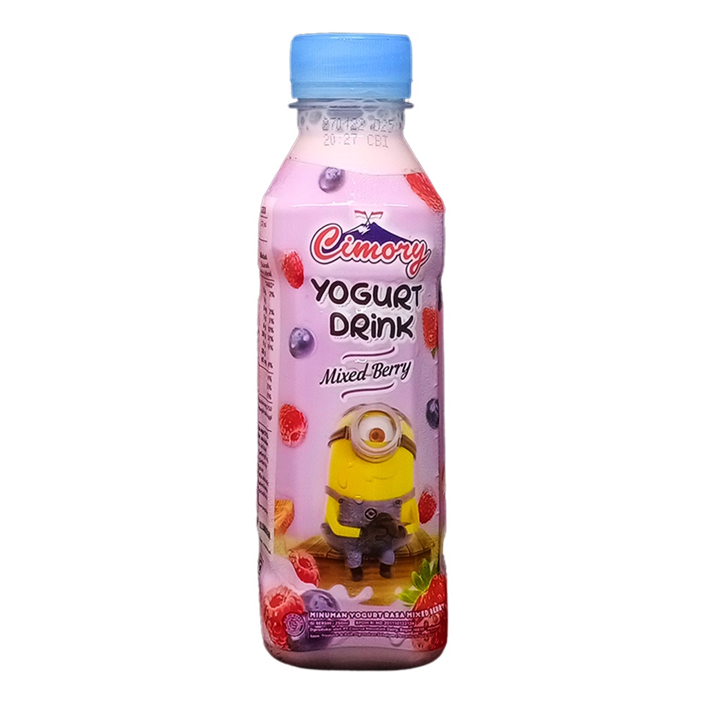 Jual Cimory Yogurt Drink Mixed Berry 250ml | Shopee Indonesia