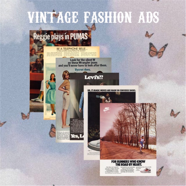 Jual [READY] Poster vintage fashion ads aesthetic murah | Shopee Indonesia