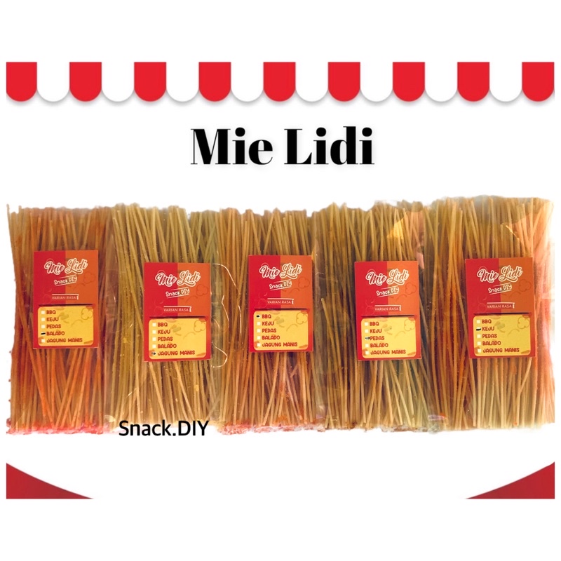 Jual Mie Lidi 50 gram | Shopee Indonesia