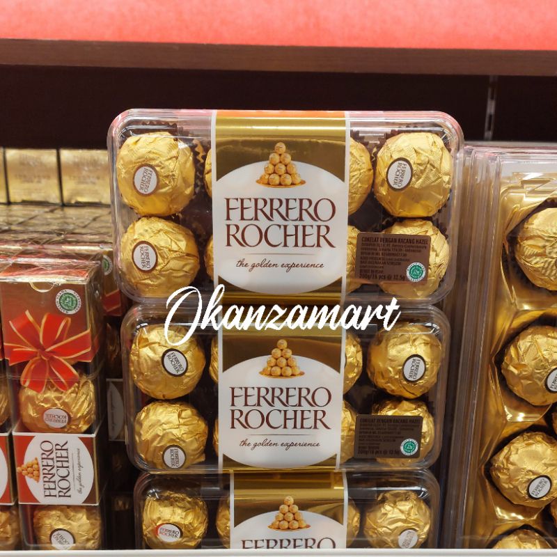 Jual Ferrero Rocher 200gr/16pcs | Shopee Indonesia