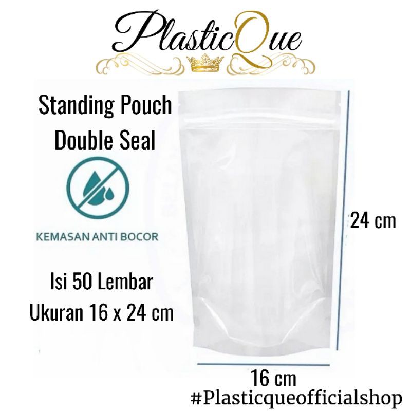 Jual STANDING POUCH 9X15 10X17 12X20 14X22 16X24 16X32 20X29 CM 9X15CM ...