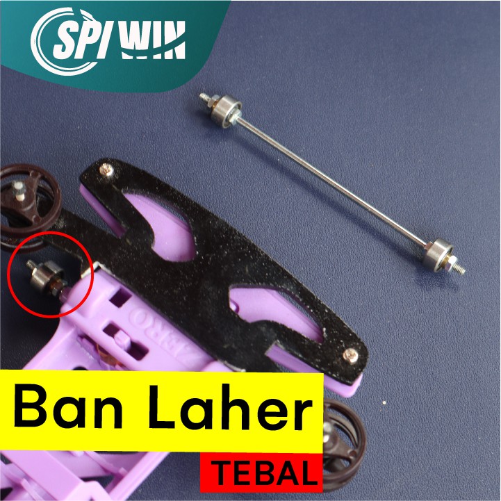 Jual TAMIYA AS SHAFT MINI 4WD REP SPEED SLOOP BESI BAN RODA BEARING BAN ...