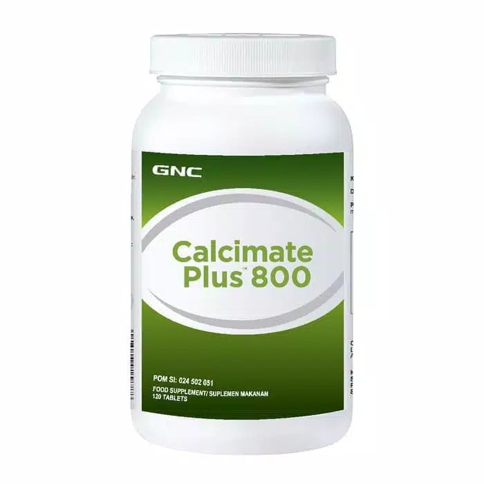 Jual gnc calcimate plus 800 120 tablet asli | Shopee Indonesia