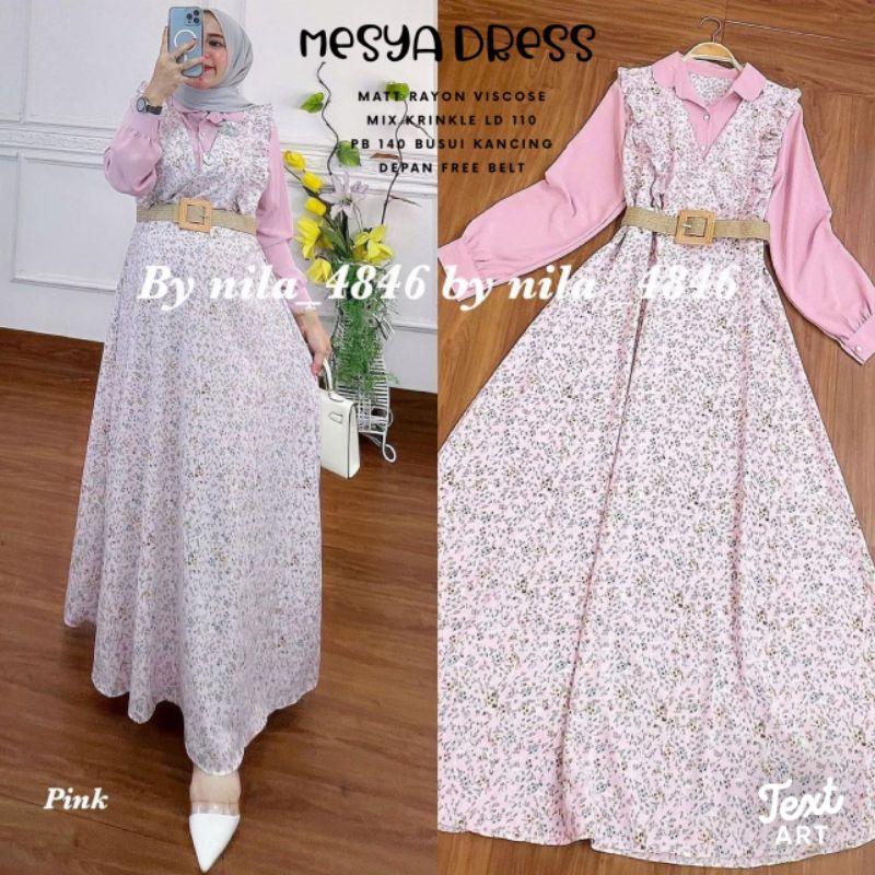 Jual mesya dress Label madani | Shopee Indonesia