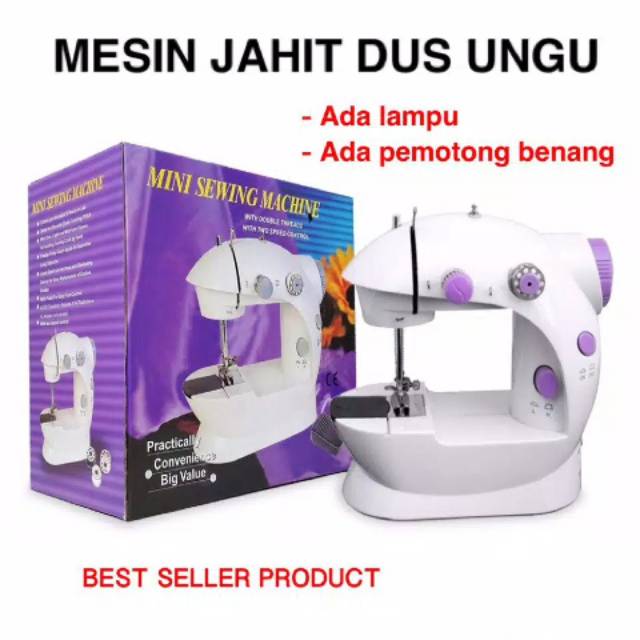Jual MINI SEWING MACHINE SM-202A MESIN JAHIT MINI PORTABEL | Shopee ...